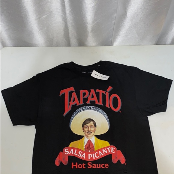 PacSun | Tops | Tapatio Logo Salsa Picante Hot Sauce Tshirt | Poshmark